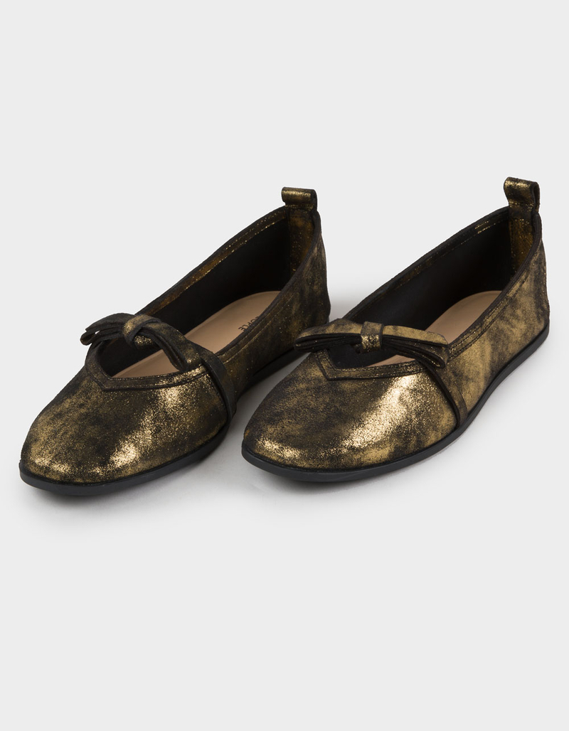 FREE PEOPLE Mania Bow Womens Flats - BRONZE | Tillys