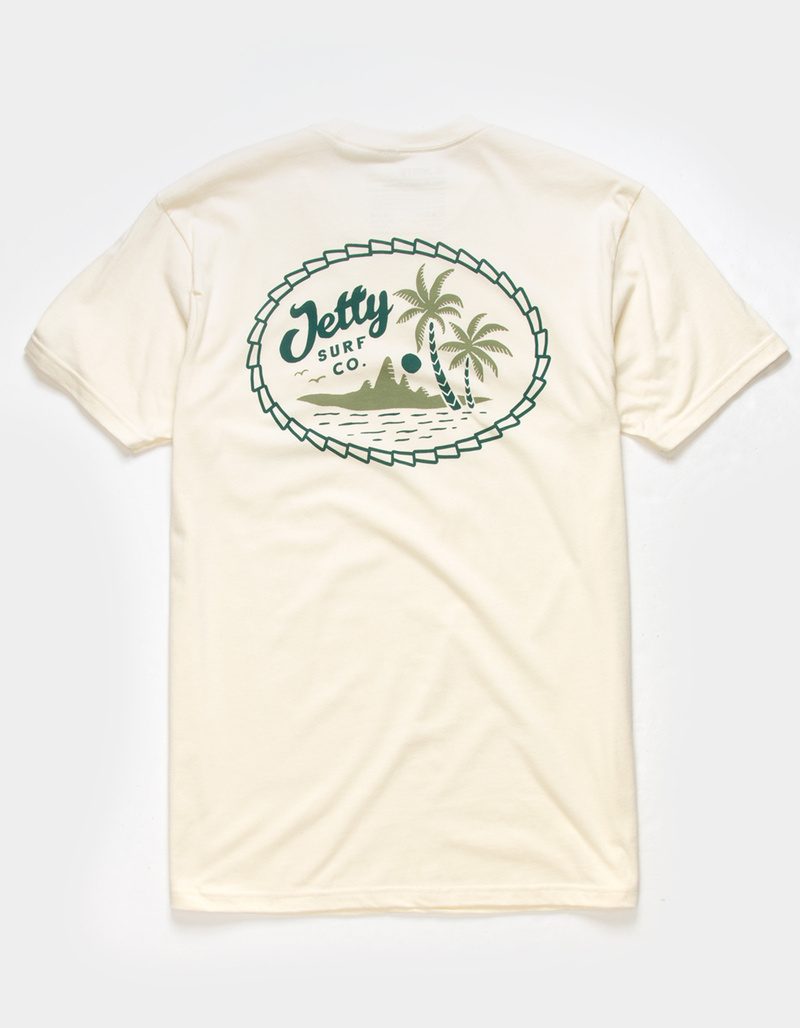 JETTY Postcard Mens Pocket Tee - NATURAL | Tillys