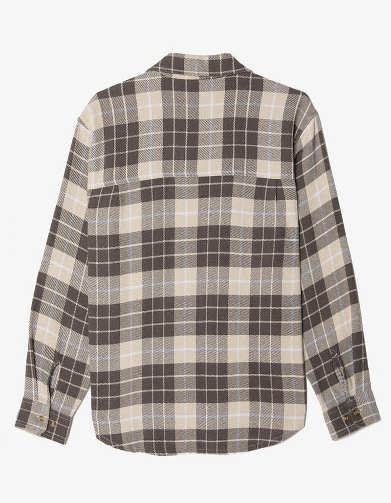 OBEY Bigwig Simon Mens Flannel - Gray/Multi - M | Tillys