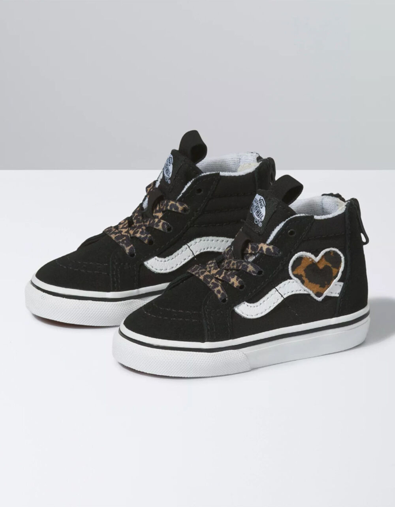 VANS Leopard Fur Toddler Sk8-Hi Zip Shoes - LEOPARD | Tillys