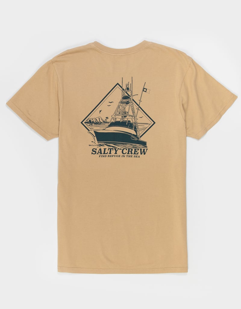 SALTY CREW Vessel Mens Tee - KHAKI | Tillys