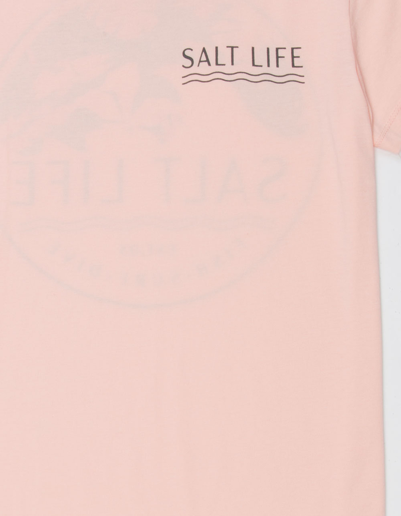 SALT LIFE Tropical Retreat Girls Tee - PEACH | Tillys