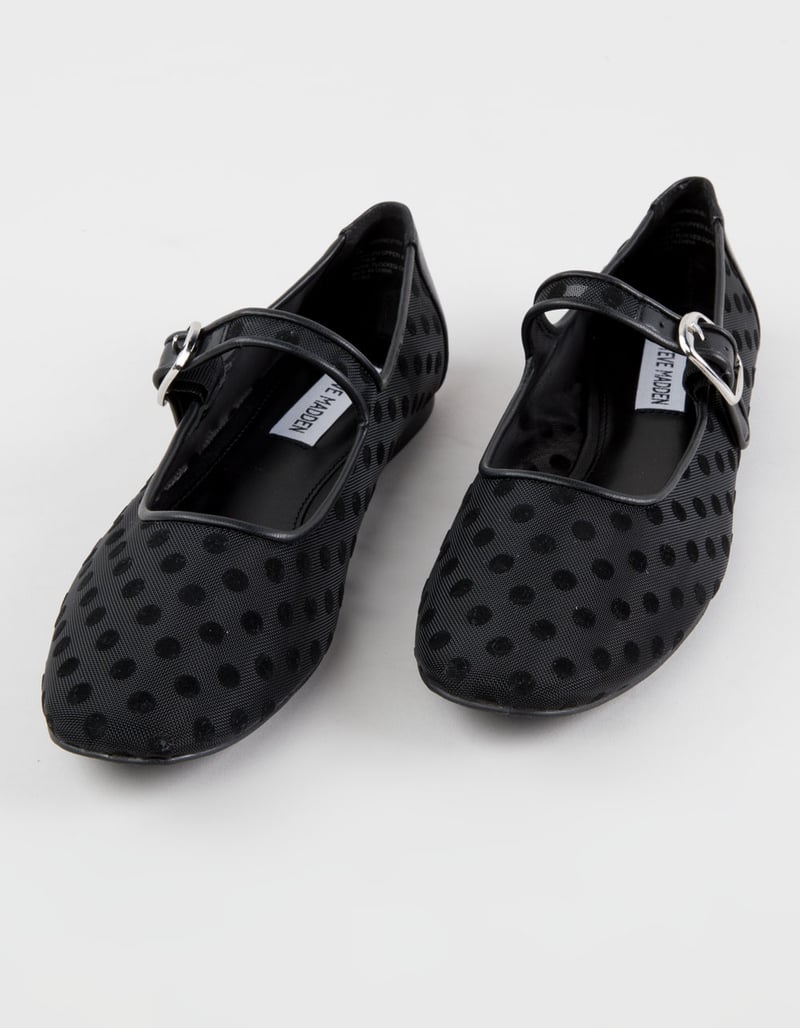 STEVE MADDEN Arlow Mesh Ballet Flats - BLACK - 9 | Tillys