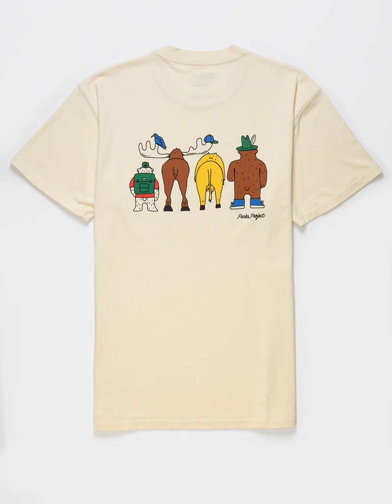 PARKS PROJECT Adventure With Friends Mens Tee - NATURAL - XL | Tillys