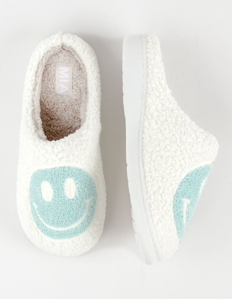 MIA Cozi Happy Face Clog Slippers - SAGE | Tillys