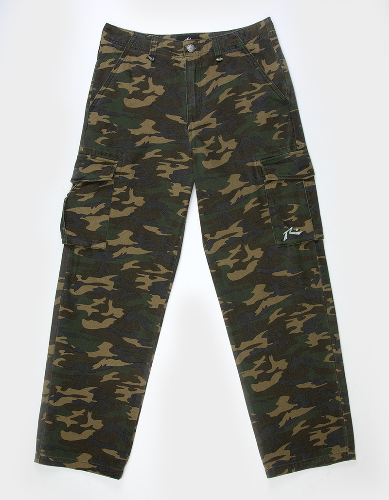 RUSTY Double Up Mens Cargo Pants - ARMY - 32 | Tillys