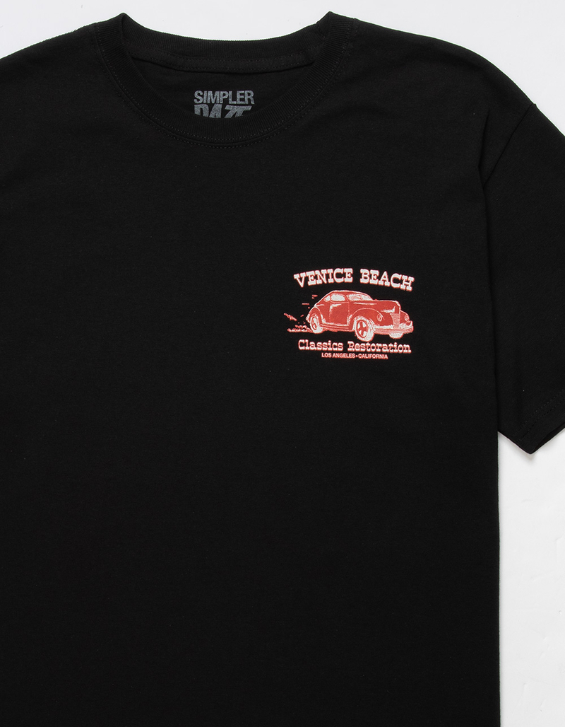 SIMPLER DAZE Classic Restoration Mens Tee - BLACK - M | Tillys