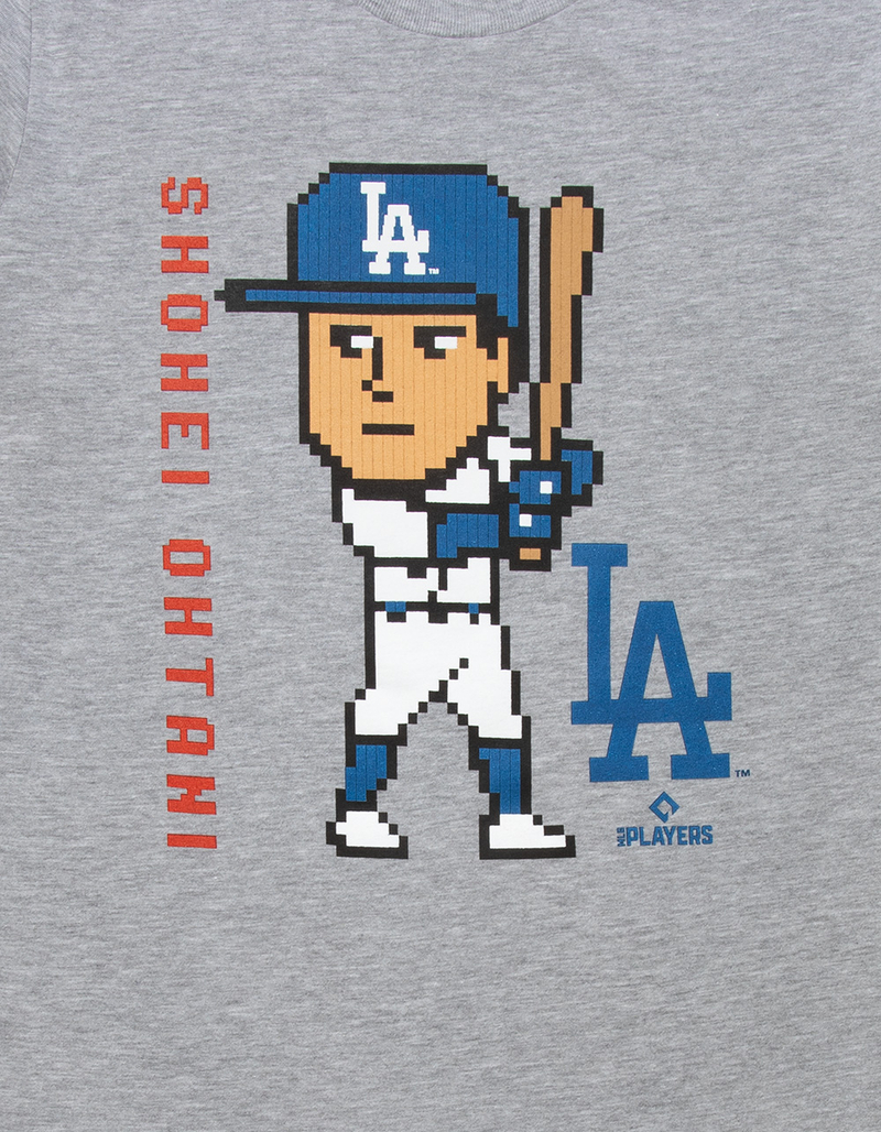 OUTERSTUFF Dodgers Ohtani Pixel Boys Tee - HEATHER GRAY - XL | Tillys