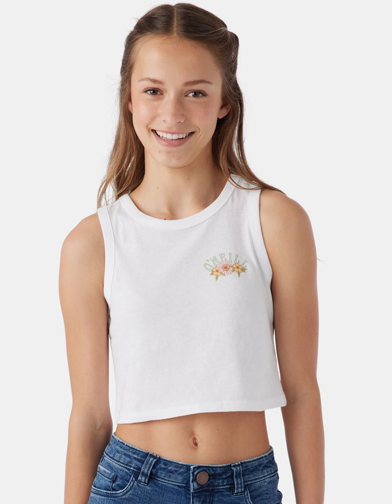 O'NEILL Backyard Girls Tank Top - WHITE | Tillys