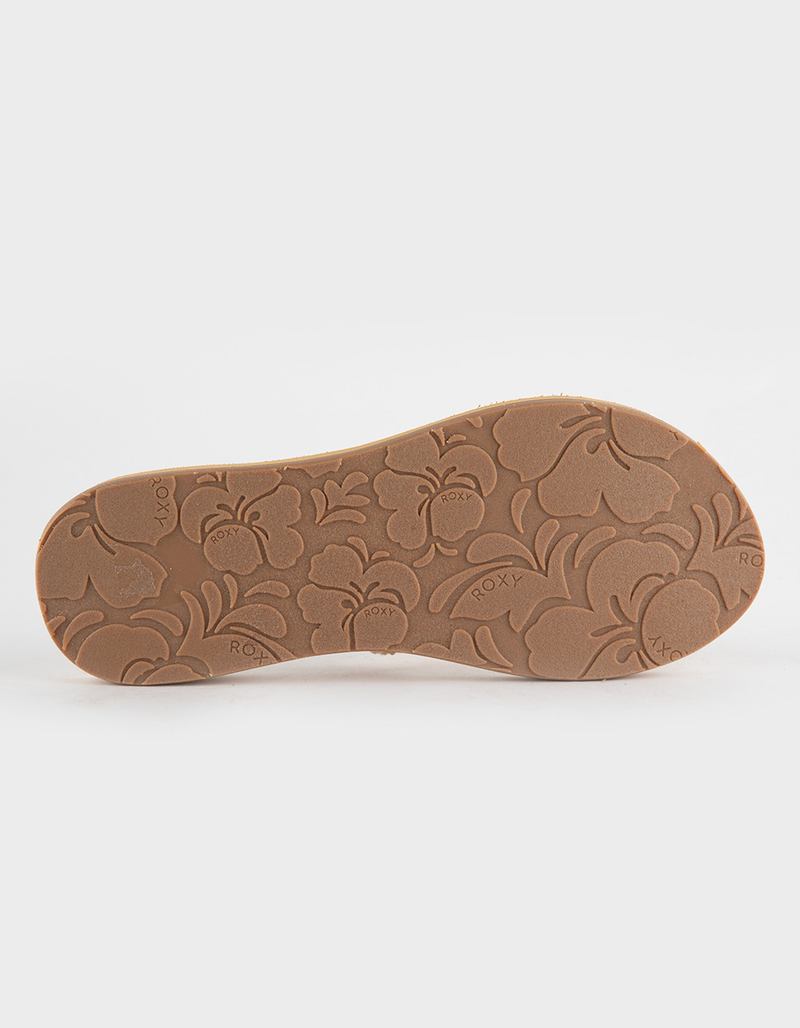 ROXY Porto Rope Womens Thong Sandals - NATURAL | Tillys