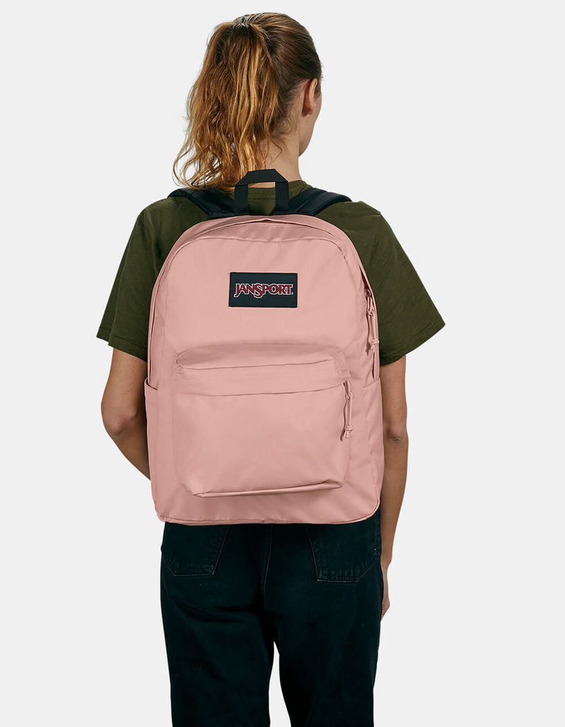JANSPORT SuperBreak Plus Backpack - MISTY ROSE - ONE SIZE | Tillys