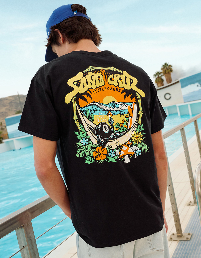 SANTA CRUZ Winkowski 8Baller Trip Mens Tee - BLACK | Tillys