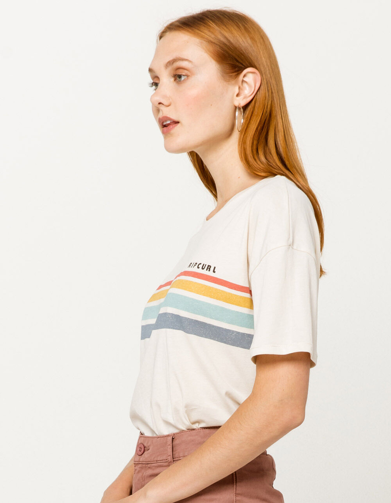 RIP CURL Stripes Womens Tee - IVORY | Tillys