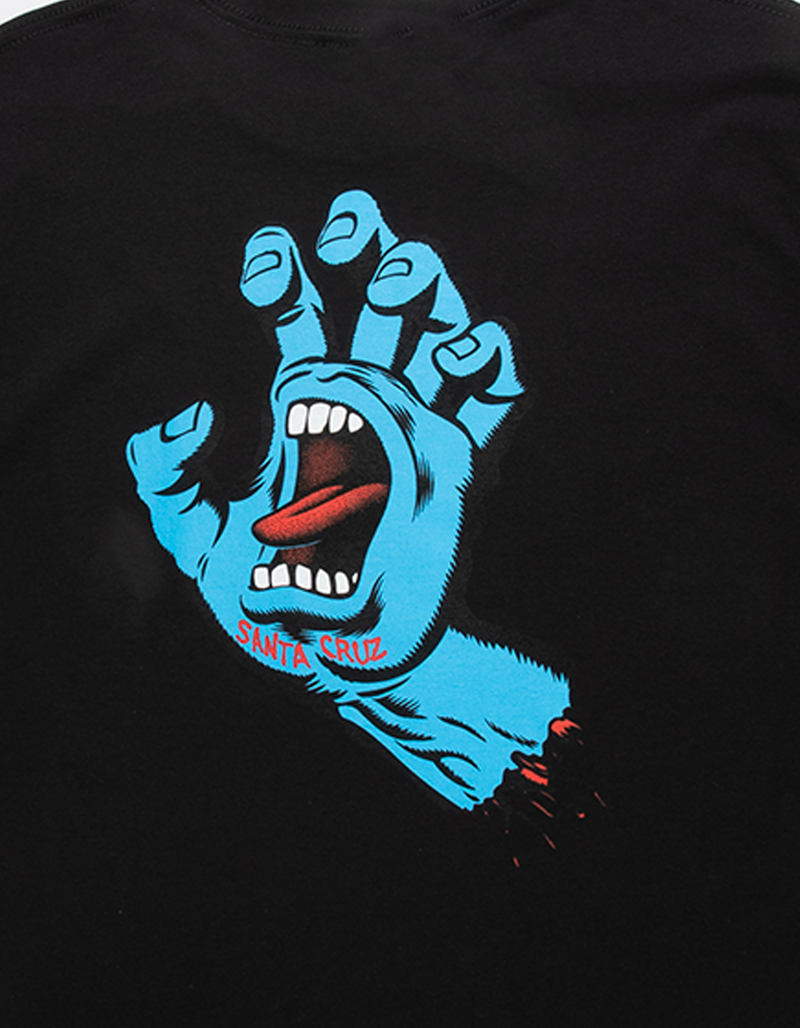 SANTA CRUZ Screaming Hand Mens Tee - BLACK | Tillys