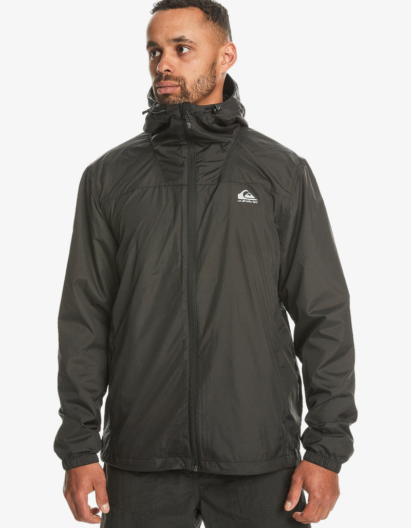 QUIKSILVER Overcast Mens Windbreaker Jacket - BLACK - L | Tillys