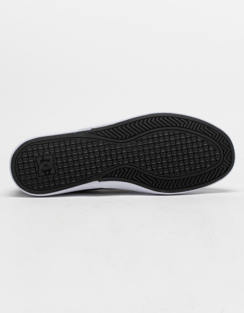 DC SHOES Infinite S Suede Mens Slip-On Skate Shoes - BLACK/WHITE | Tillys