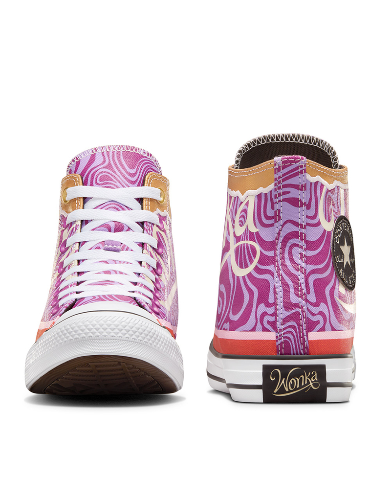 CONVERSE x Wonka Chuck Taylor All Star Swirl High Top Shoes - DARK ...