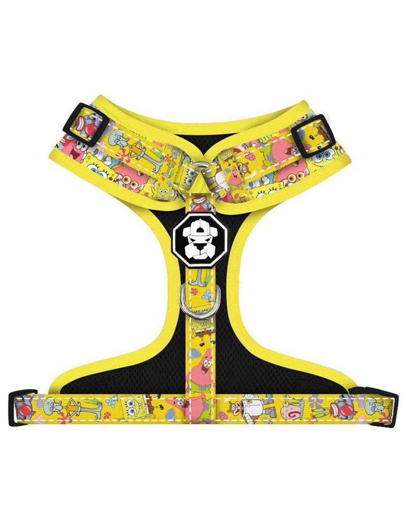 FRESH PAWZ x SpongeBob & Friends Adjustable Mesh Dog Harness - MULTI ...