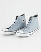 CONVERSE Chuck Taylor All Star Leather High Top Shoes - SILVER | Tillys