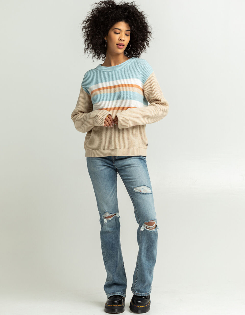 ROXY Wonderland Memories Womens Sweater - Cream Combo - XL | Tillys