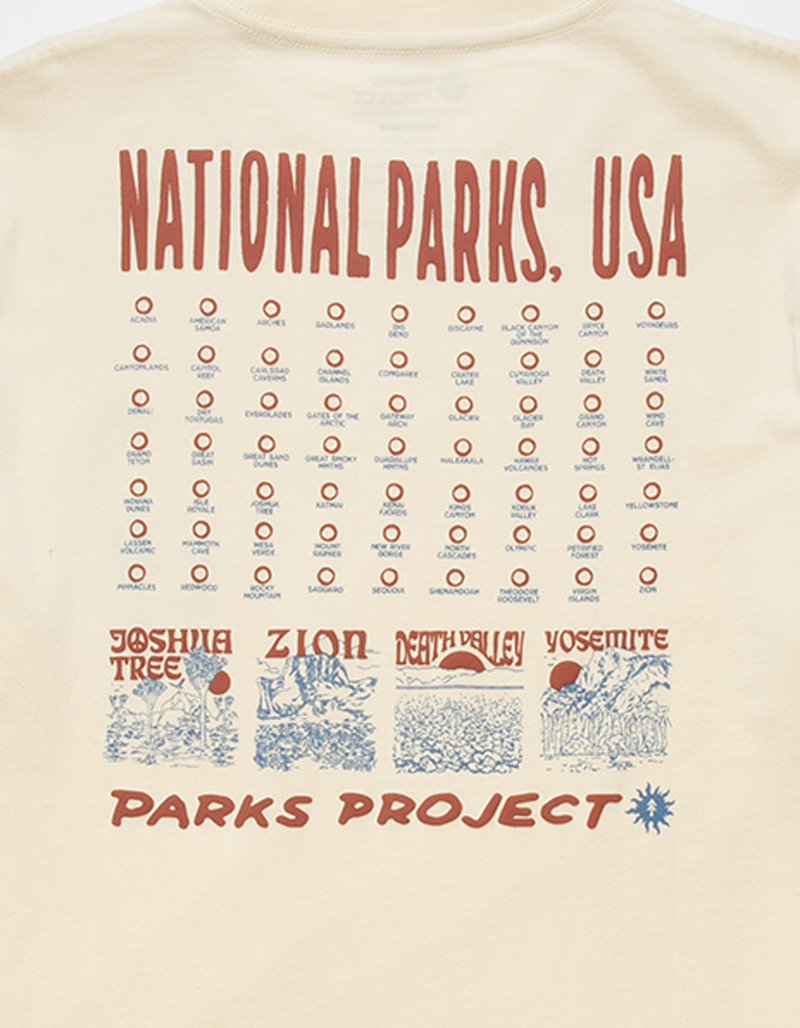 PARKS PROJECT National Parks Fill In Mens Tee - NATURAL - S | Tillys