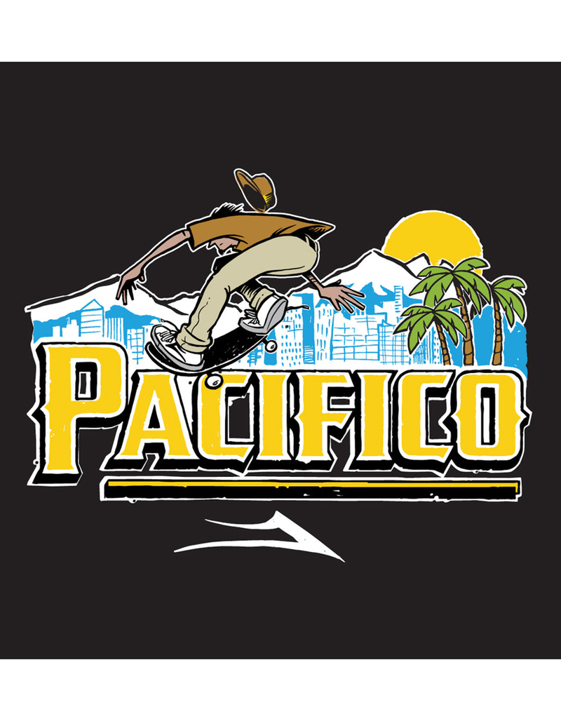 LAKAI x Pacifico Cityscape Mens Tee - BLACK - XL | Tillys