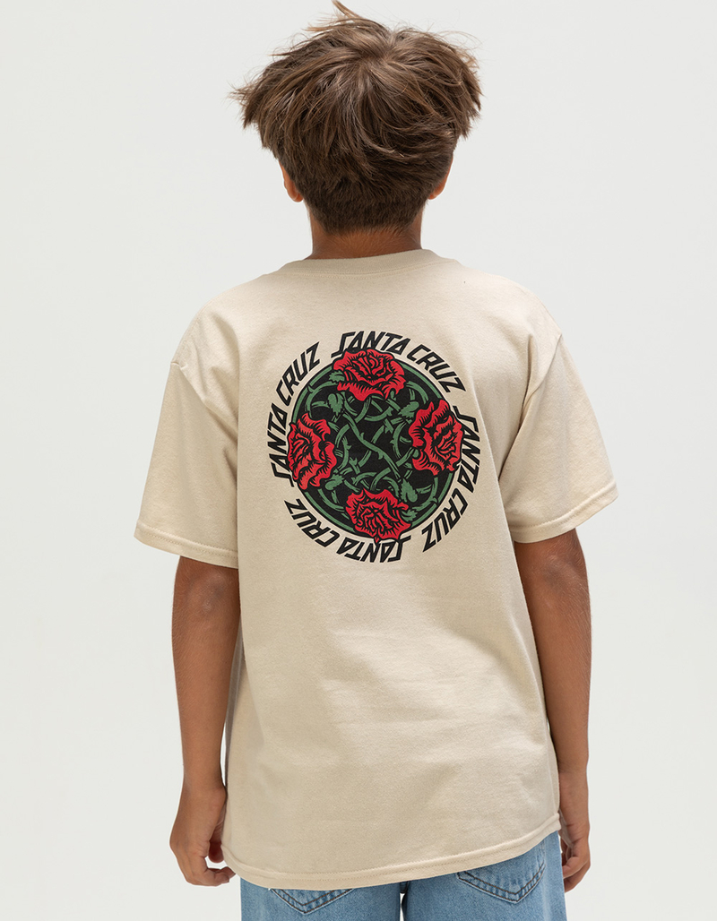 SANTA CRUZ Dressen Rose Solo Boys Tee - SAND - S | Tillys