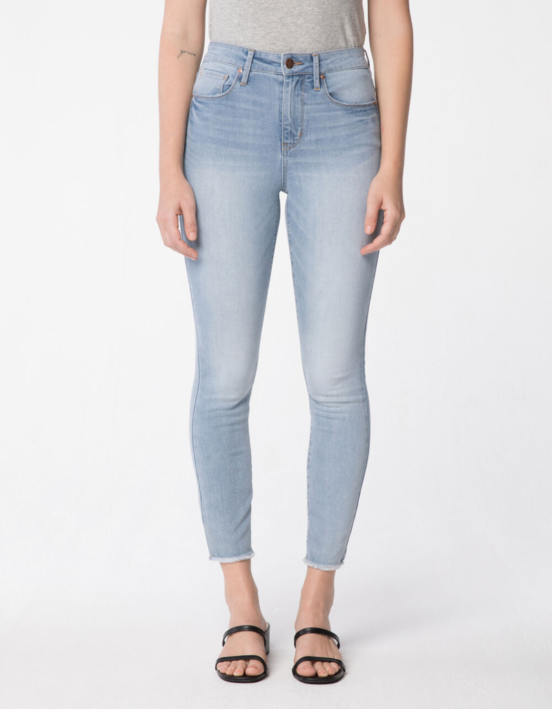 RSQ High Rise Ankle Womens Light Wash Skinny Jeans - LIGHT WASH | Tillys