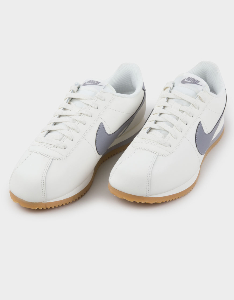 NIKE Cortez Mens Shoes - WHT/GRAY - 8.5 | Tillys