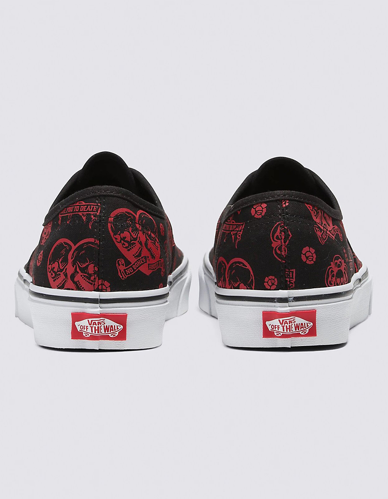 VANS Love You To Death Authentic Shoes - BLACK COMBO - M13 | Tillys