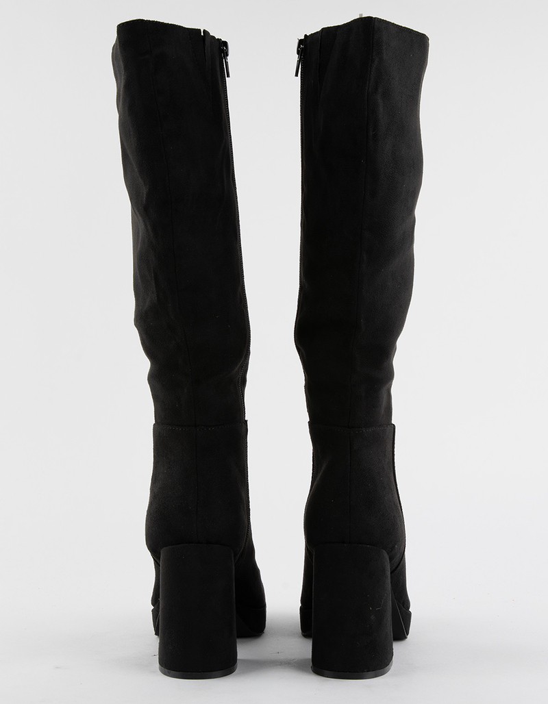 BAMBOO Waking Knee High Womens Boots - BLACK | Tillys