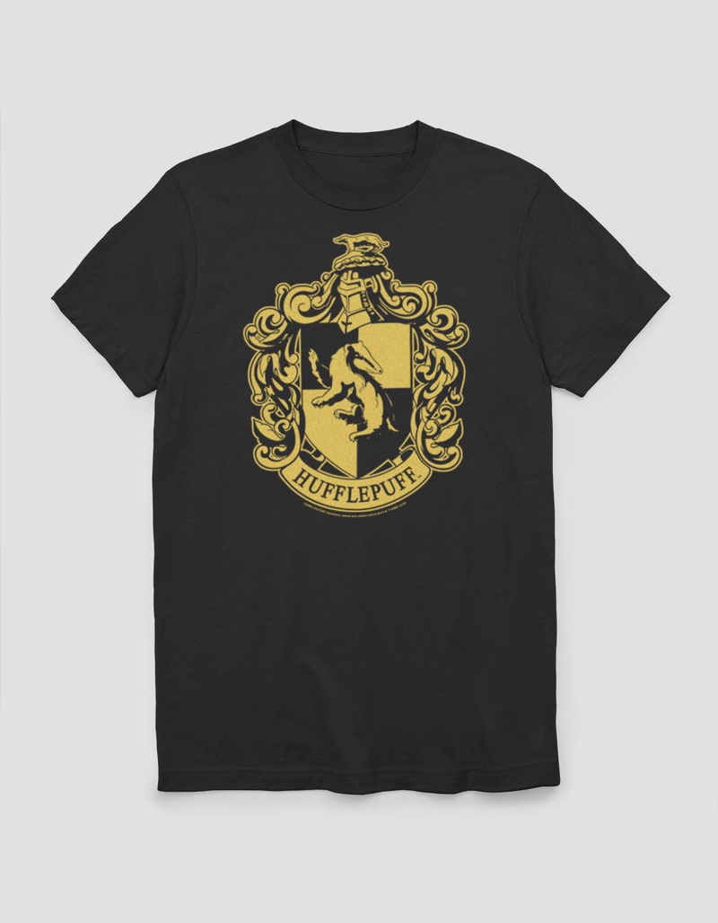 HARRY POTTER Simple Hufflepuff Logo Tee - BLACK - S | Tillys