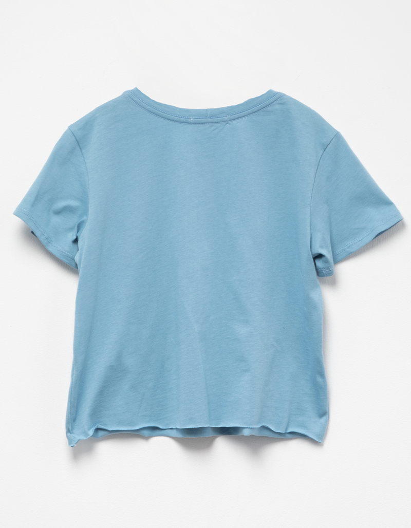 FULL TILT Colorado Girls Crop Tee - BLUE | Tillys