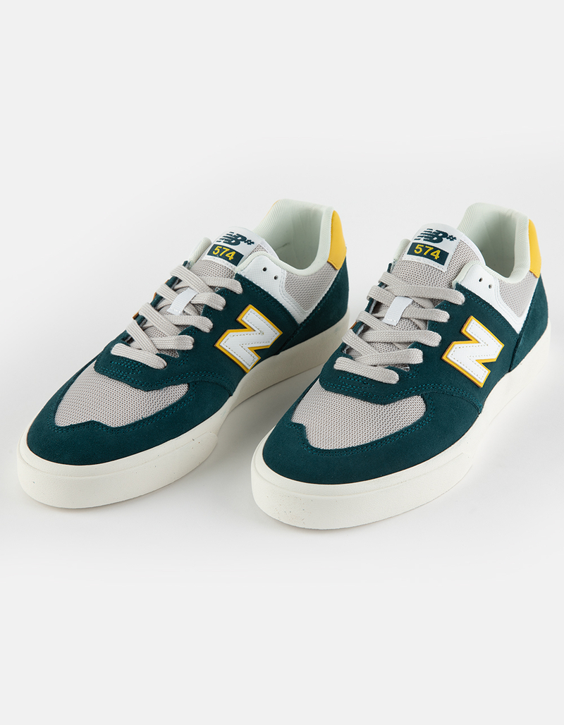 NEW BALANCE Numeric 574 Vulc Mens Shoes - WHT/BLUE | Tillys