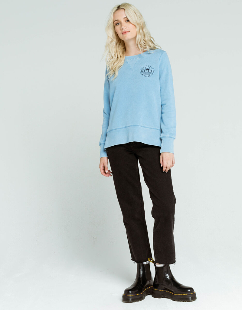 SALT LIFE Waterpoint Womens Sweatshirt - CHAMB - M | Tillys