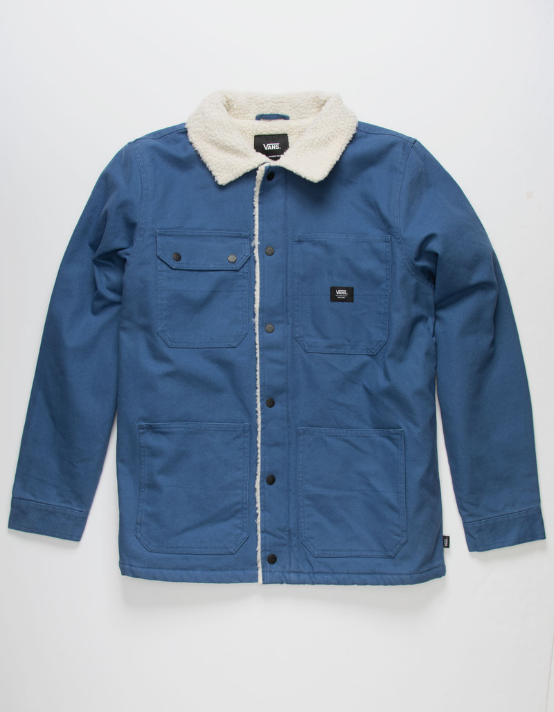 VANS Drill Chore Mens Sherpa Jacket - NAVY | Tillys