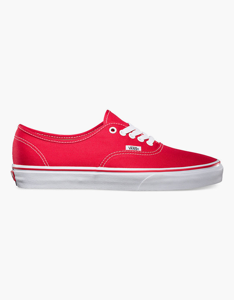 VANS Authentic Red Shoes - RED - M11.5 | Tillys