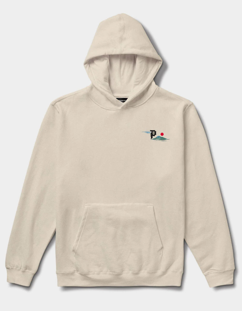 PRIMITIVE Fuji Mens Hoodie - CREAM - XXL | Tillys