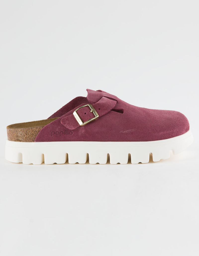 BIRKENSTOCK Papillio Boston Womens Chunky Clogs - BERRY | Tillys
