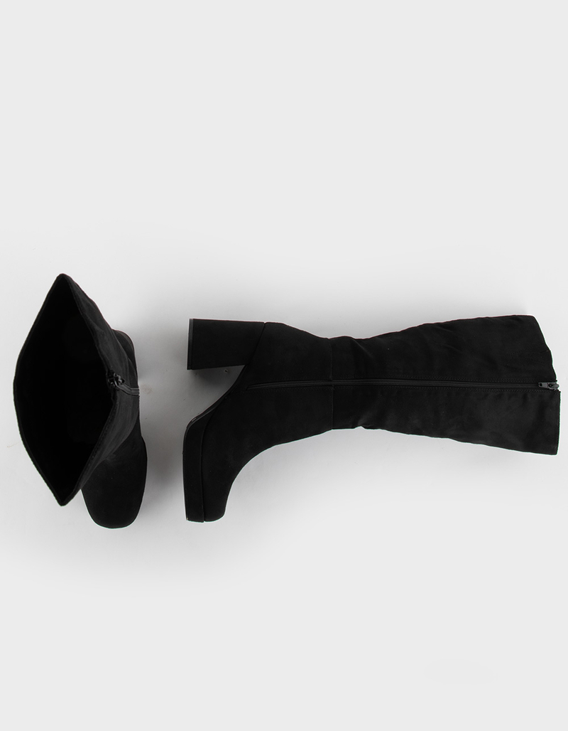 BAMBOO Waking Knee High Womens Boots - BLACK | Tillys