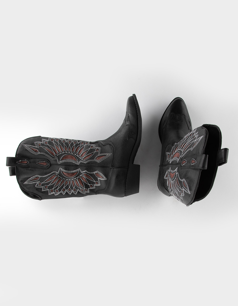 COCONUTS by Matisse Bandera Womens Western Boots - BLK/RED | Tillys