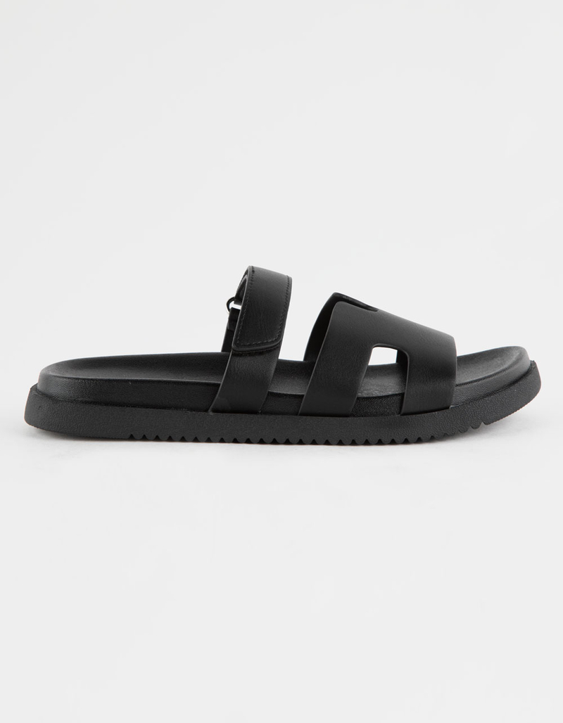 SODA Bianca Womens Slide Sandals - BLACK | Tillys