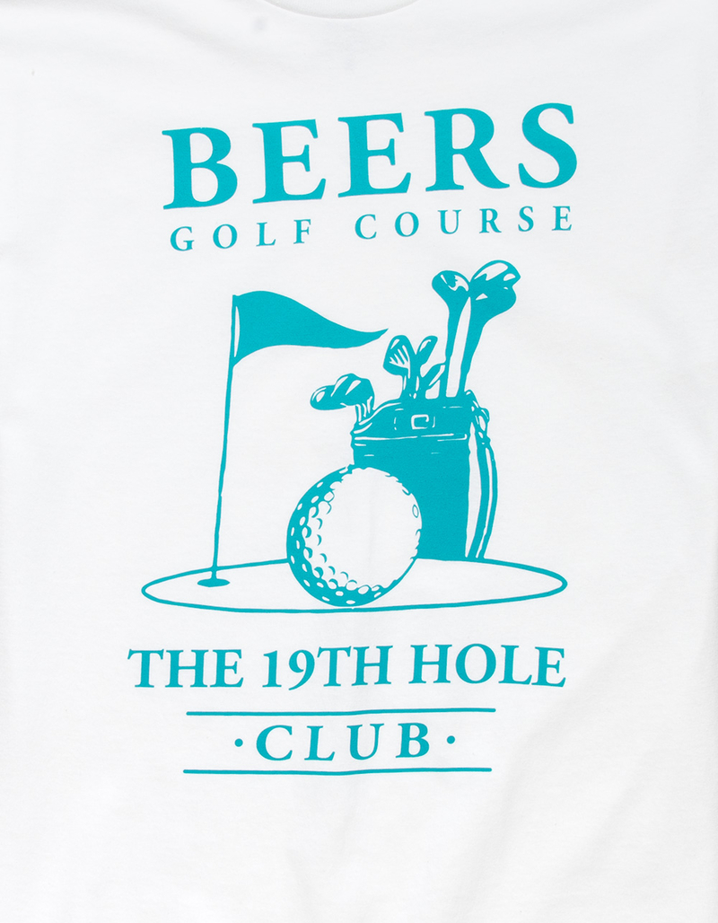BEERS 19th Hole Mens Tee - WHITE - M | Tillys