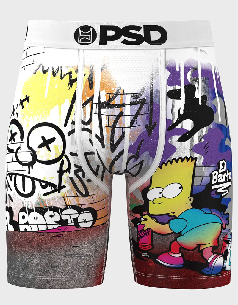 PSD x The Simpsons Bart Bomb Mens Boxer Briefs - MULTI | Tillys