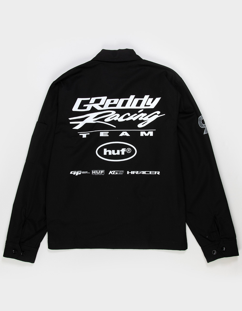 HUF x GReddy Formula Mens Jacket - BLACK | Tillys