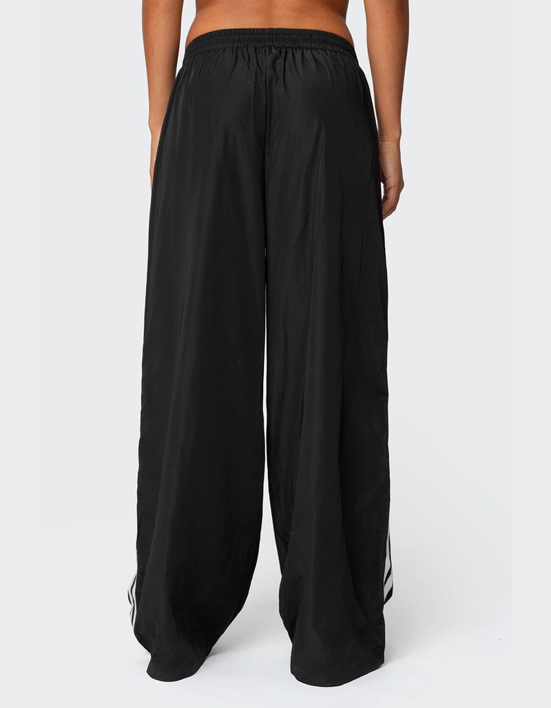 EDIKTED Fauna Nylon Track Pants - BLACK - S | Tillys