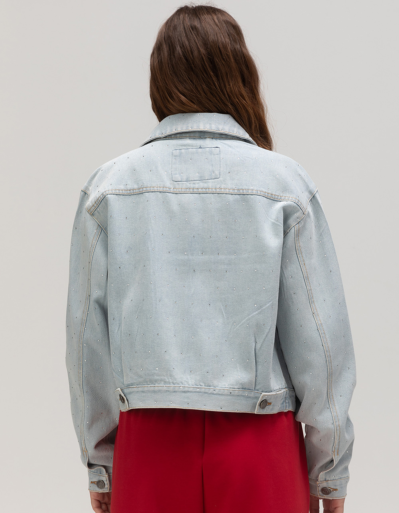 RSQ Womens Bling Jacket - LIGHT WASH | Tillys