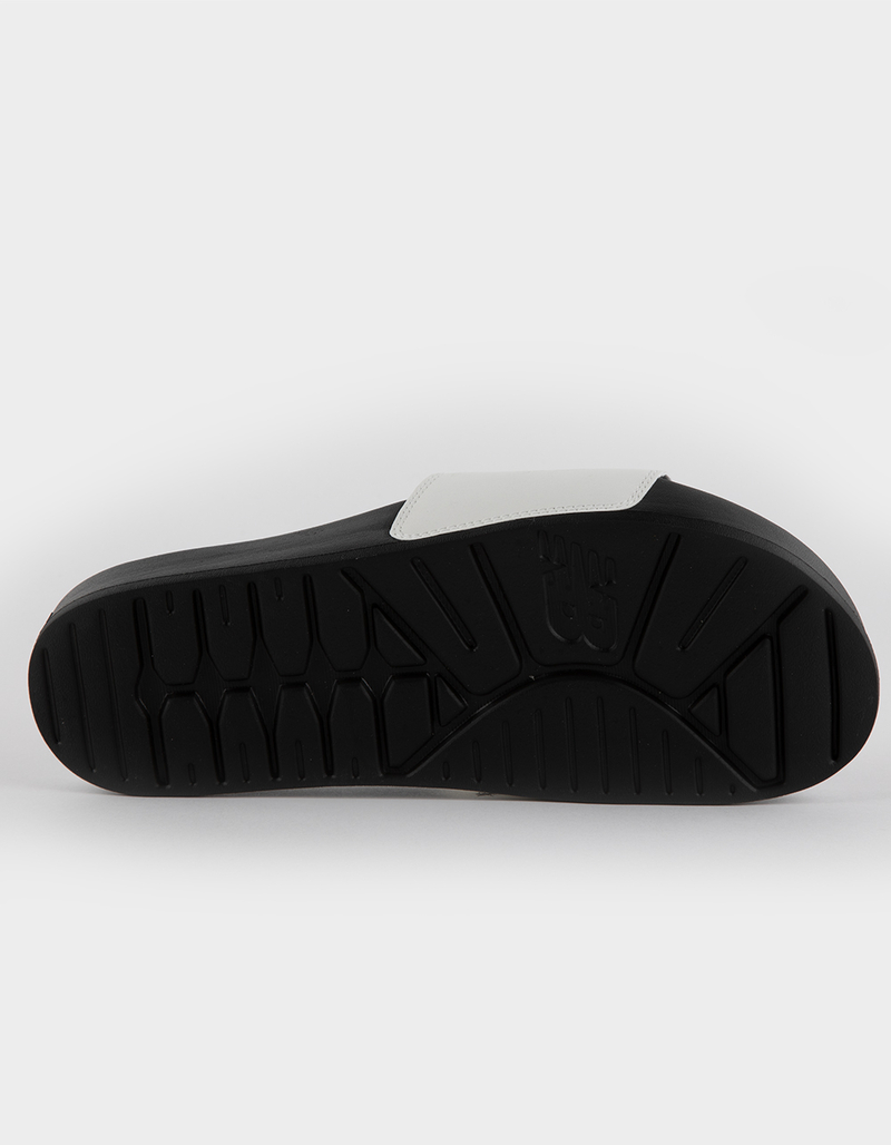 NEW BALANCE 200 Mens Slide Sandals - WHT/BLK | Tillys