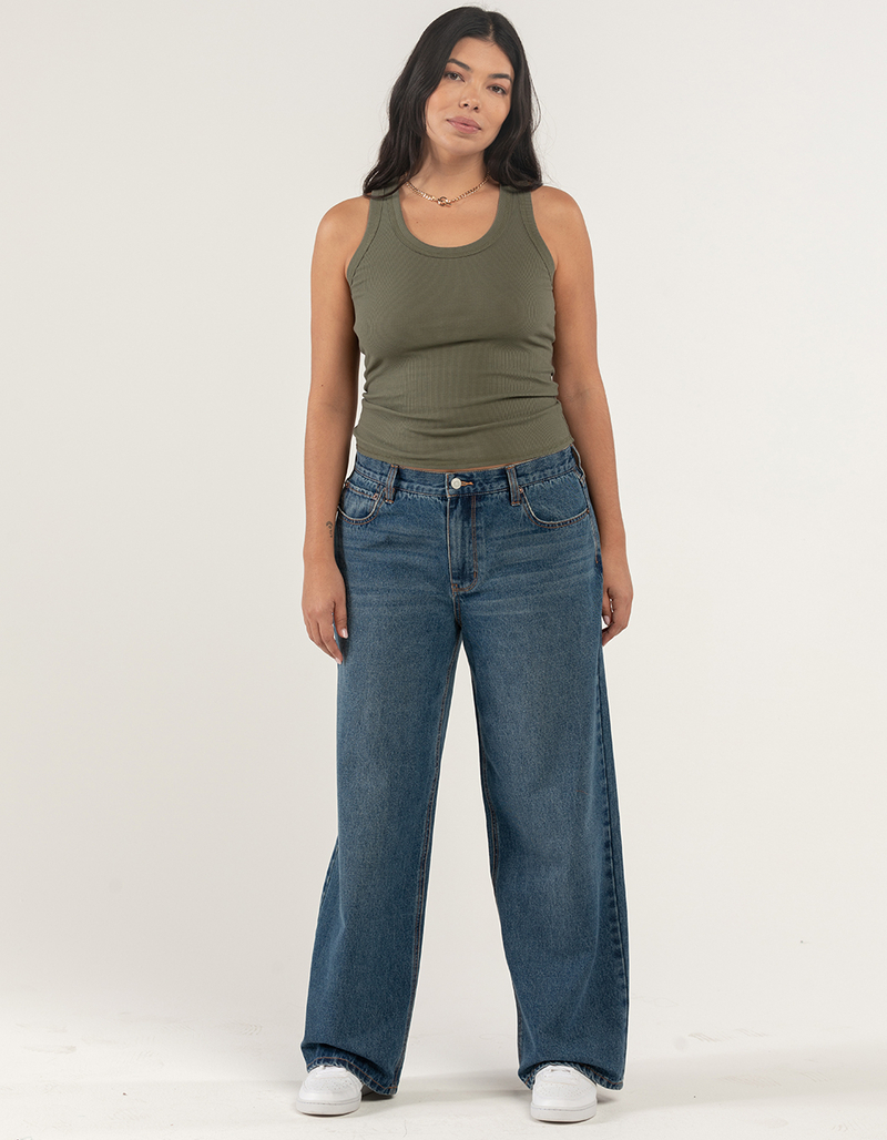 RSQ Womens Low Rise Straight Leg Jeans - MEDIUM WASH | Tillys