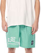 MISFIT SHAPES Recycled Canned Meta Mens Shorts - GREEN | Tillys